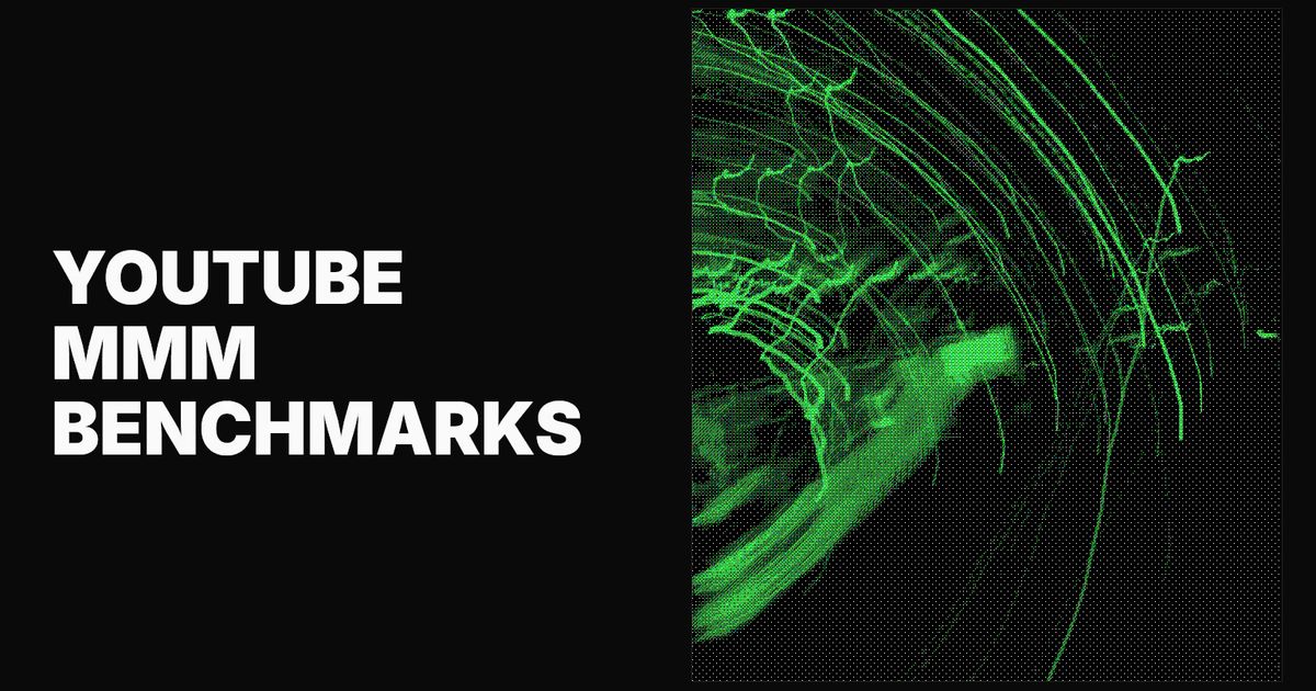 YouTube MMM benchmarks | Prescient AI